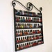 Nail Polish Organizer Rack Wrought Iron Metal by daisypam2011