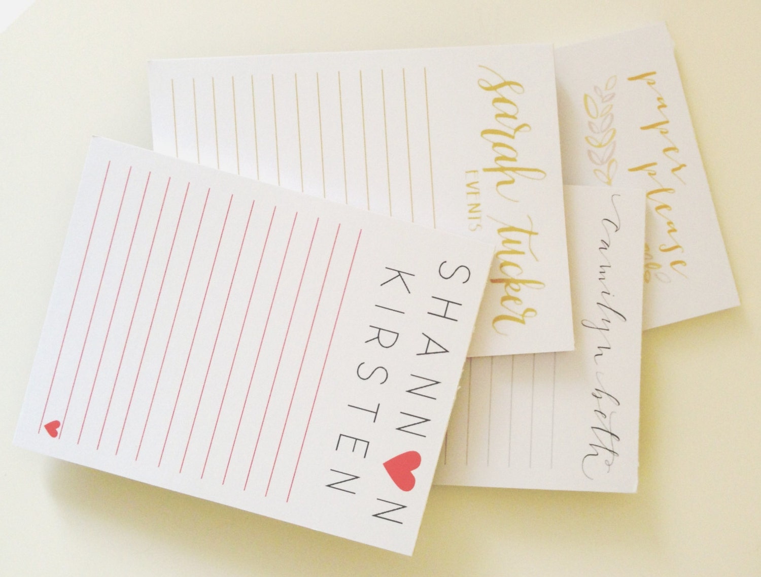 Custom Note Pads Personalized / Logo