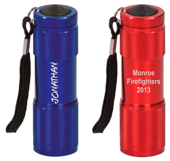 Engraved Personalized 3.5 LED Flashlight Your Choice