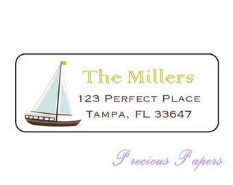 Popular items for nautical address on Etsy