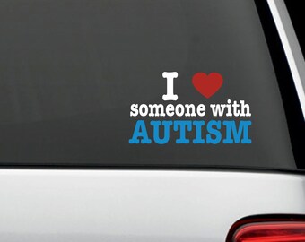 Autism decal | Etsy