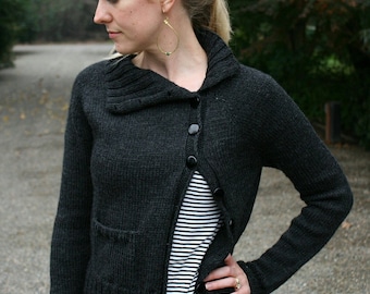 Lilas Cardigan PDF KNITTING PATTERN