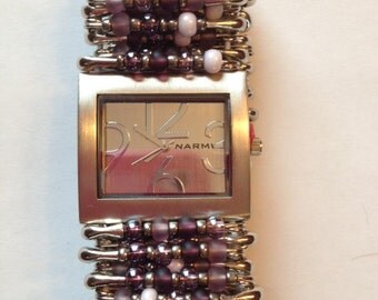 Safety pin watch | Etsy