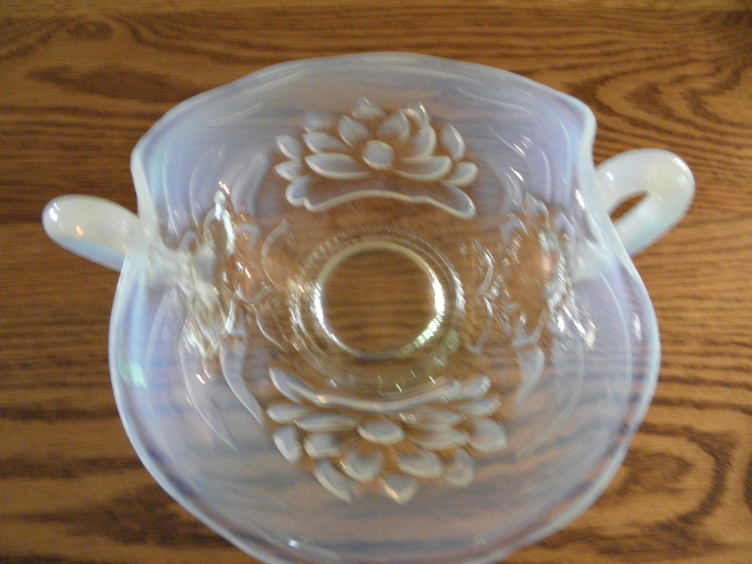 Fenton Opalescent Dish Water Lily with Handles – Haute Juice