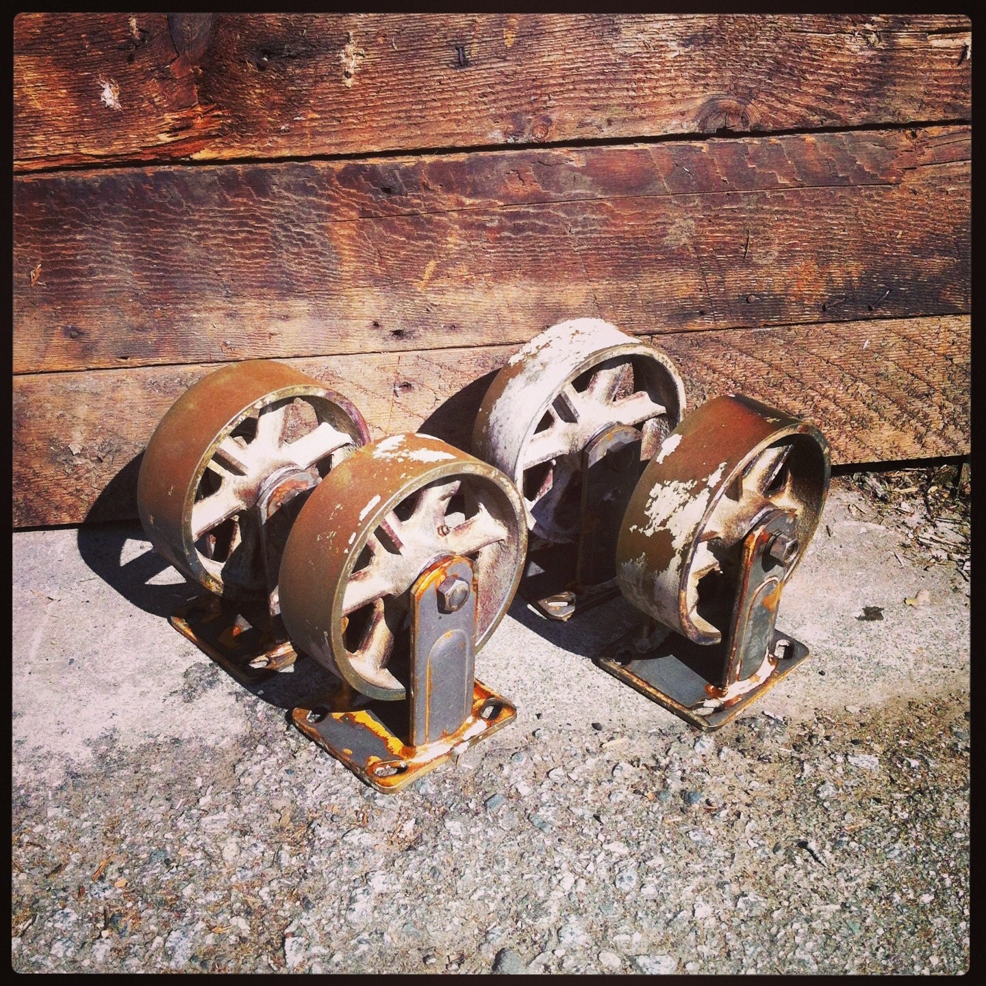 Vintage Industrial Casters