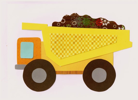 Dump Truck Template Preschool Printables