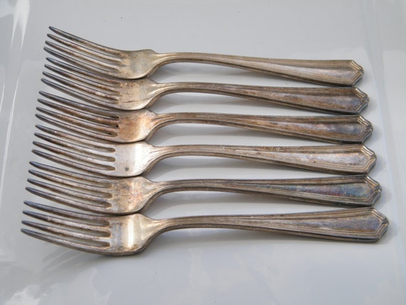 Vintage International Silver Co XII One Pattern Hadley Pattern