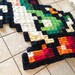 Large Yoshi Crochet 8-Bit Blanket