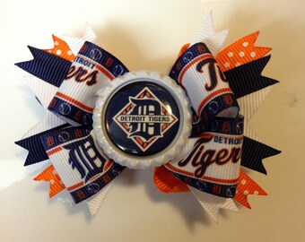 Detroit tigers bow | Etsy