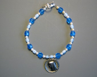 Virgin mary bracelet | Etsy
