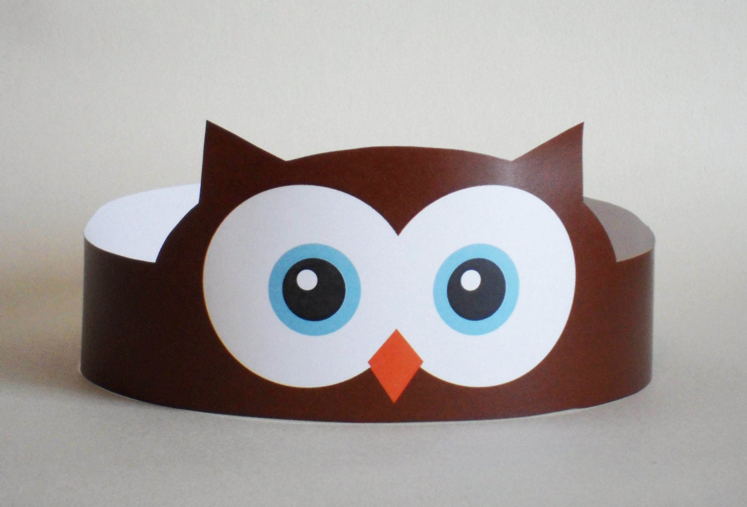 Owl Paper Crown Printable