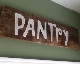 Pantry sign | Etsy