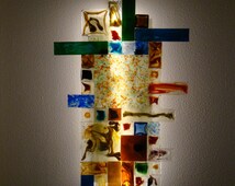 Popular items for art glass lighting on Etsy