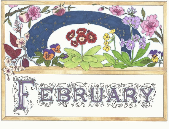February Birthstone ~ February Birthstone Color ~ Monthly Birthstones