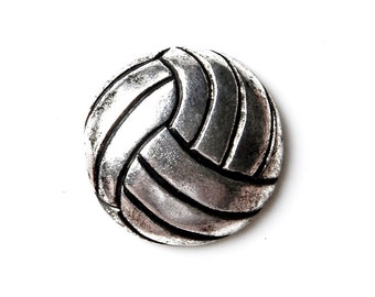 Volleyball lapel pin | Etsy
