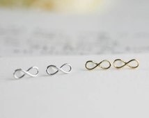 Popular items for infinity earring on Etsy
