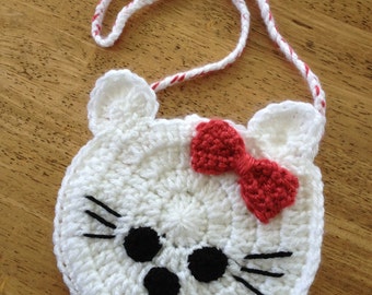 Crochet cat face | Etsy