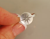 Items similar to Rose Compass Ring on Etsy