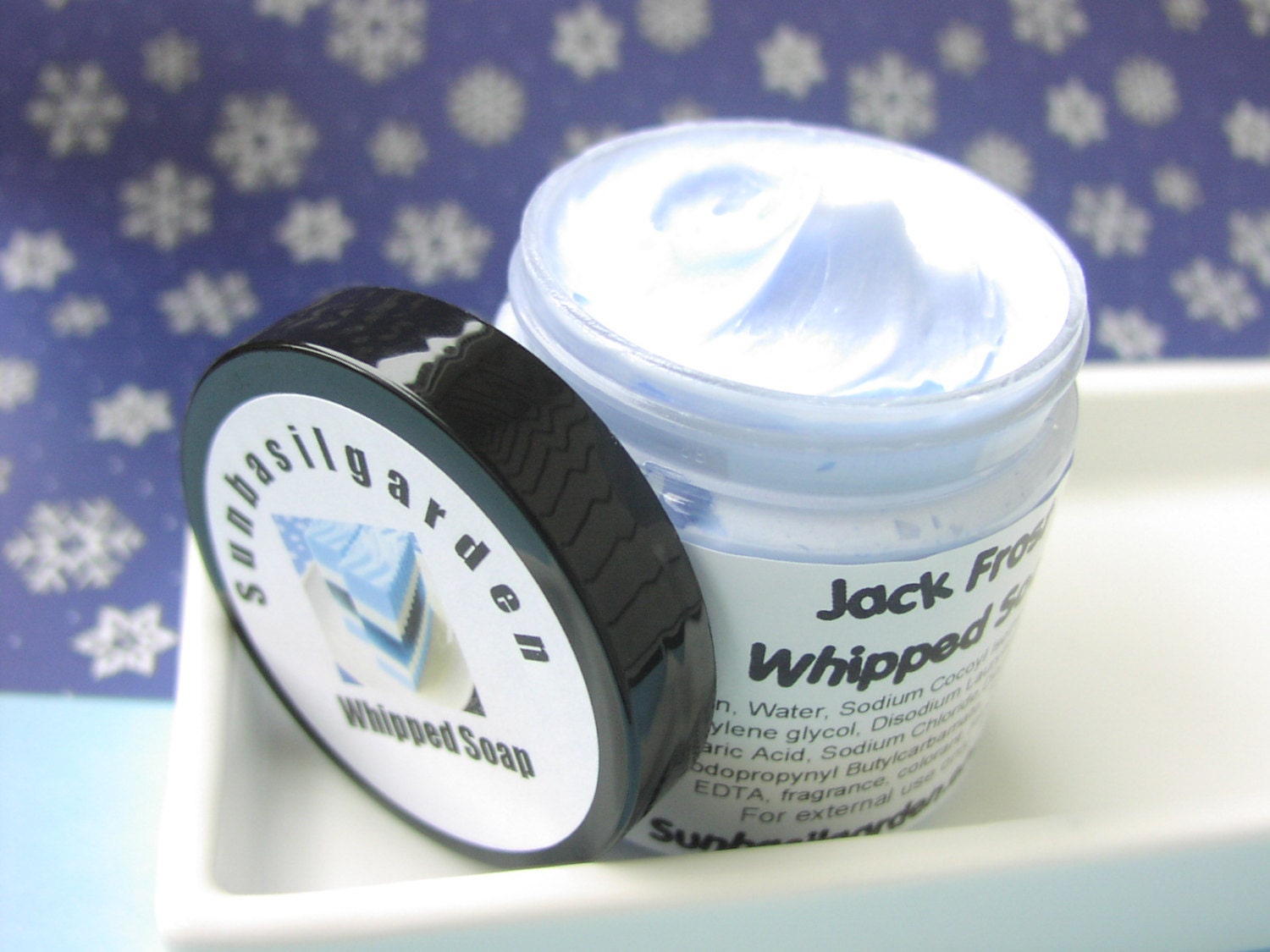 Whipped Soap. JACK FROST Whipped Soap Large Jar Gift for