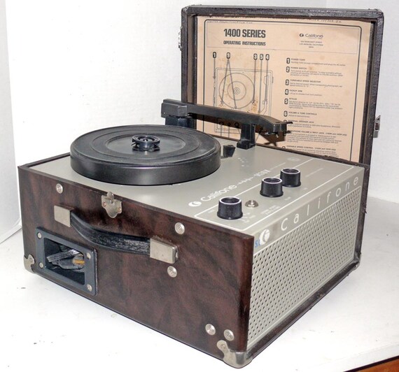 Califone 1430K Record Player Refurbished with by allunique on Etsy