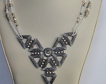 Bumpy Road Necklace by Ravit on Etsy