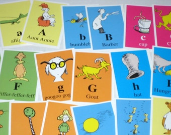 Dr seuss abc | Etsy