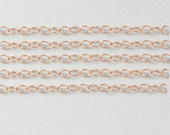 ROSE GOLD Wire 22 gauge ga g 14k Rose Gold by SilverCityBeads