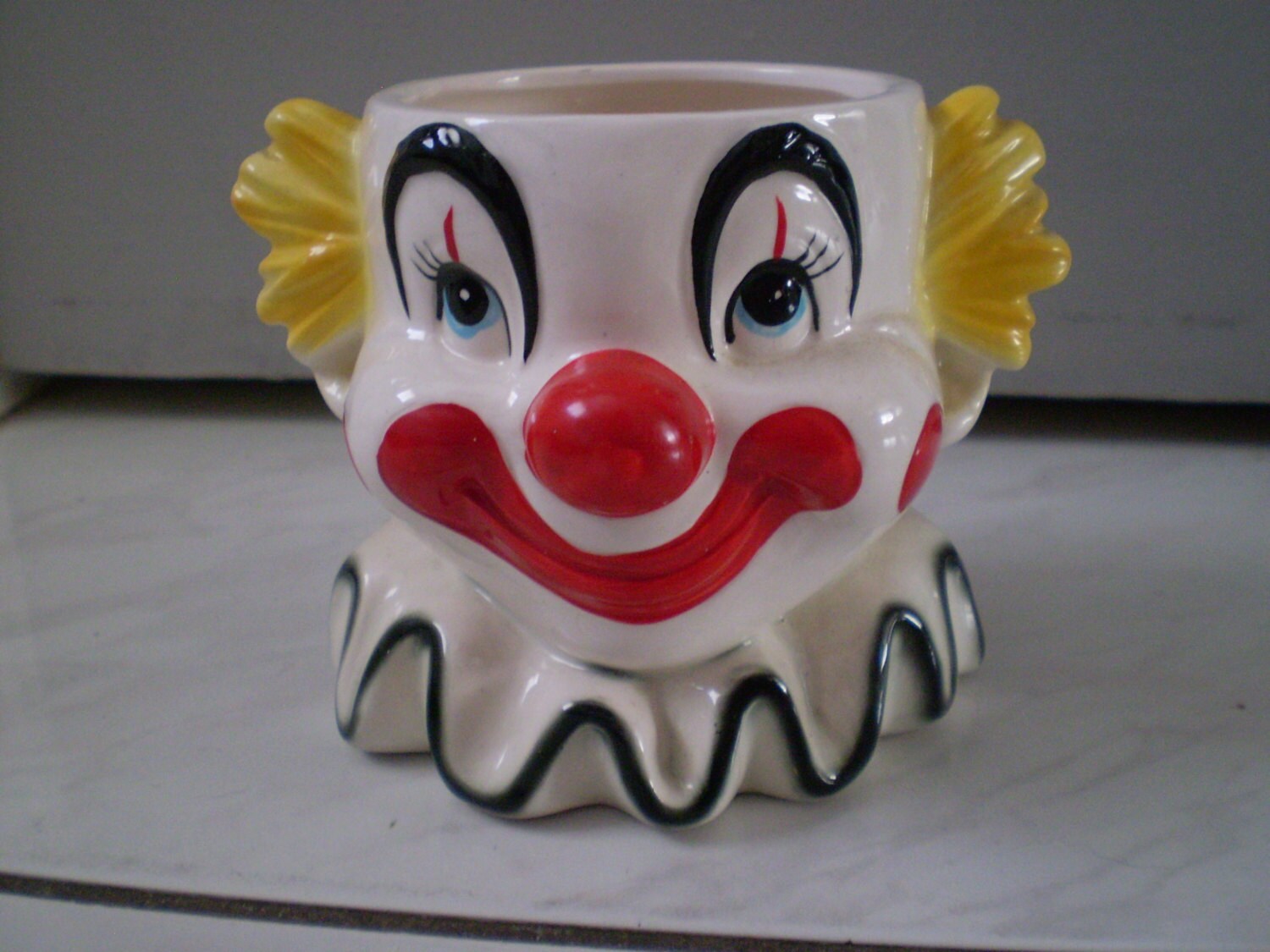 Clown Head Planter Vase