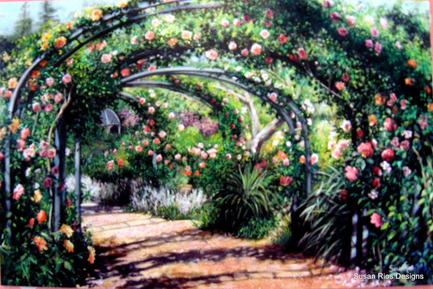 Rose Arbor at Descanso Gardens