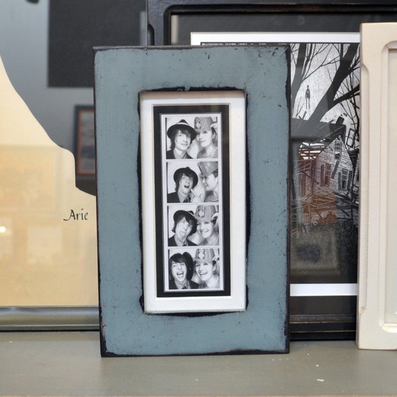 4x8 Picture Frame for 2x6 Photo Booth Strip by signedandnumbered