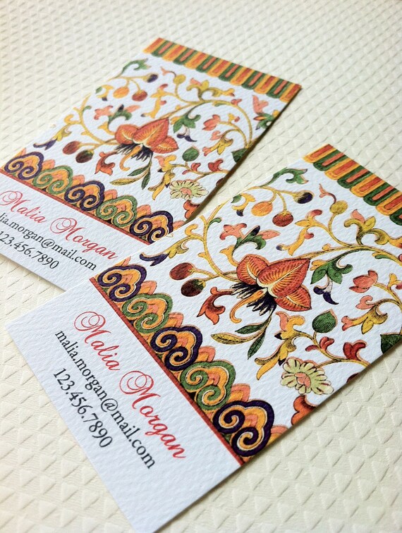 Items similar to Personalized Business Card, Calling Cards, Set of 50 ...