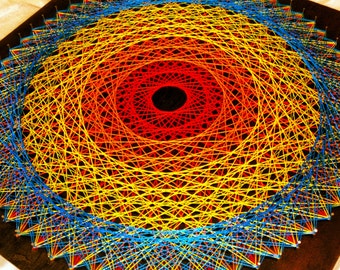 Items similar to Custom made string art! Names, logos and symbols! on Etsy