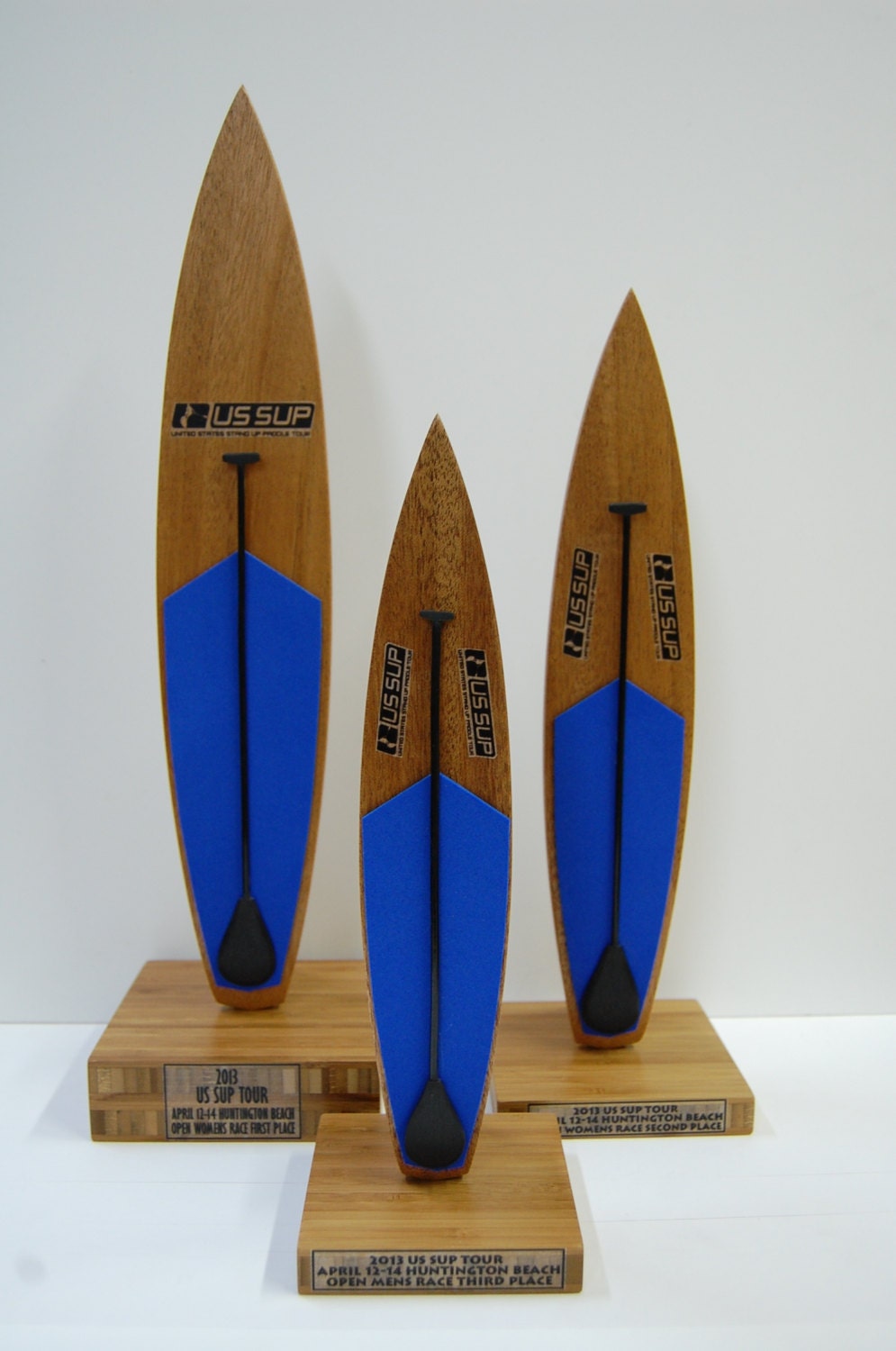 SUP Surf or Racing Trophy Stand Up Paddle Award