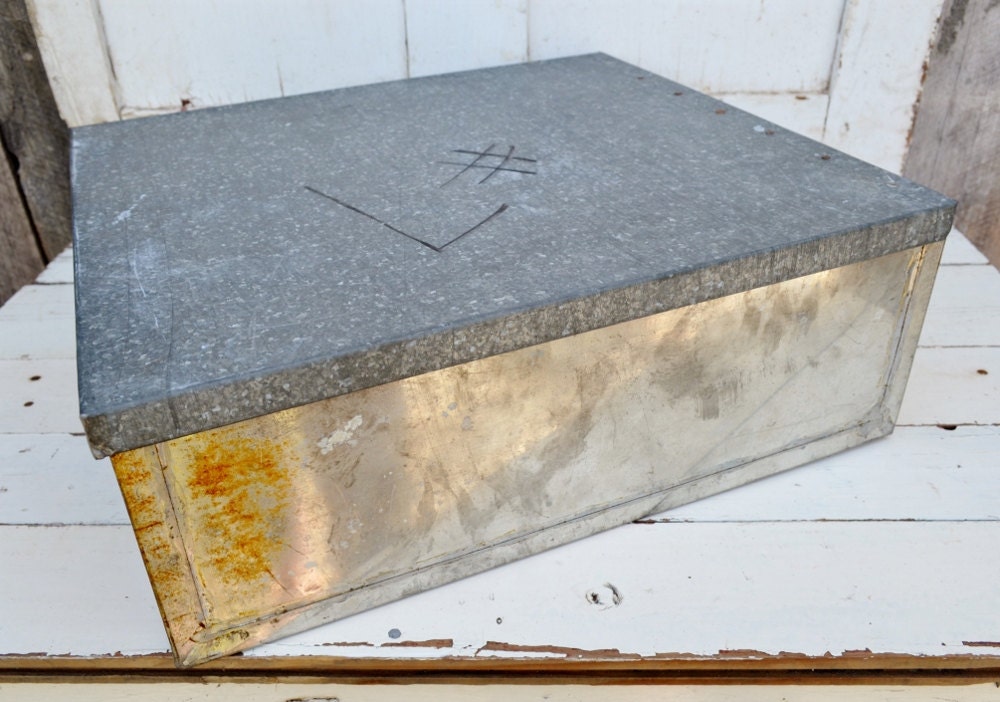 Galvanized Steel Box Steel Wheeling Softite Metal Stackable Storage ...