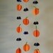 Halloween Garland/ Paper Garland / Halloween Decorations/ 3D