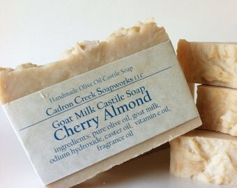 Cherry almond soap | Etsy