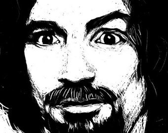 Charles manson | Etsy