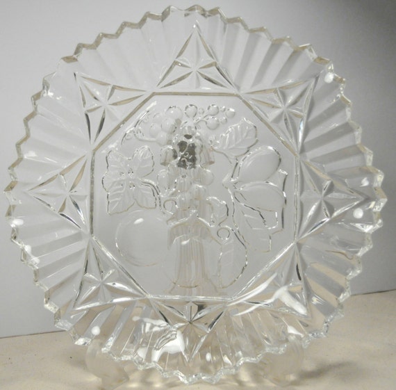 Federal Glass Company Pioneer Pattern Bowl 8 Vintage | Etsy