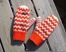 Popular items for double knit mittens on Etsy