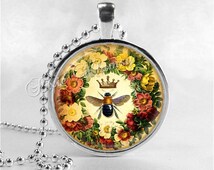 Popular items for queen bee necklace on Etsy