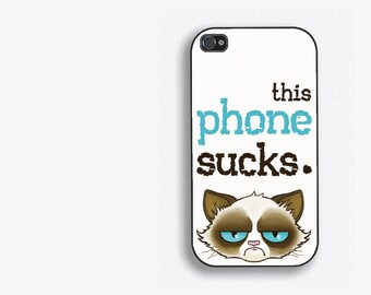 Grumpy cat iphone | Etsy