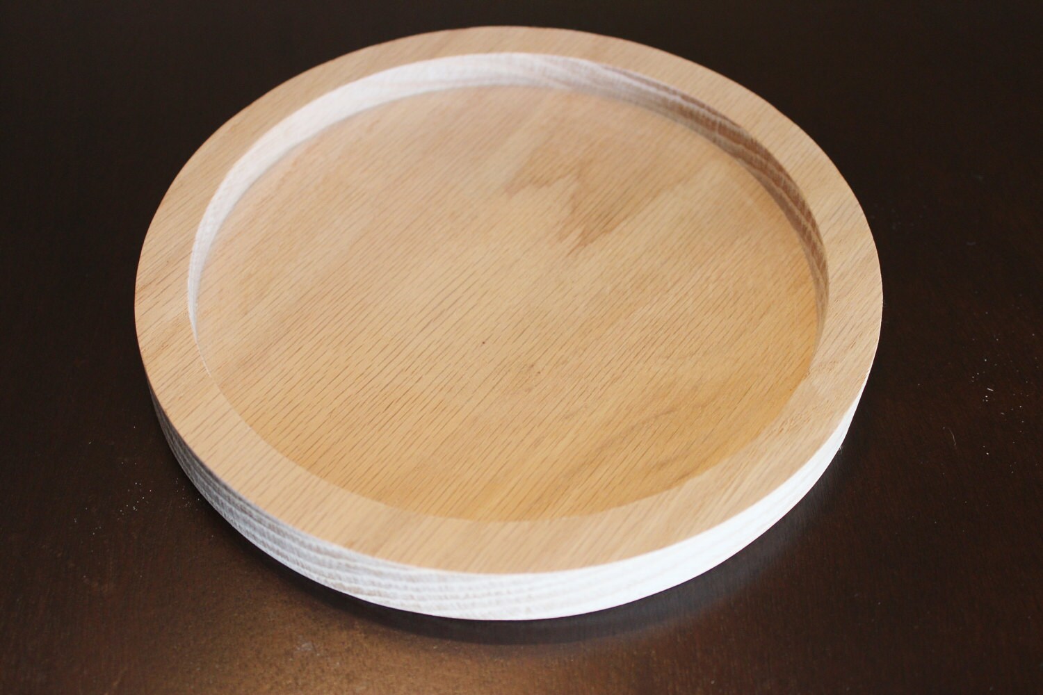 Wood picture frame natural 4.5 round wood frame wood