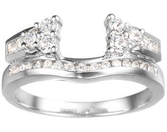 Solitaire ring guard | Etsy