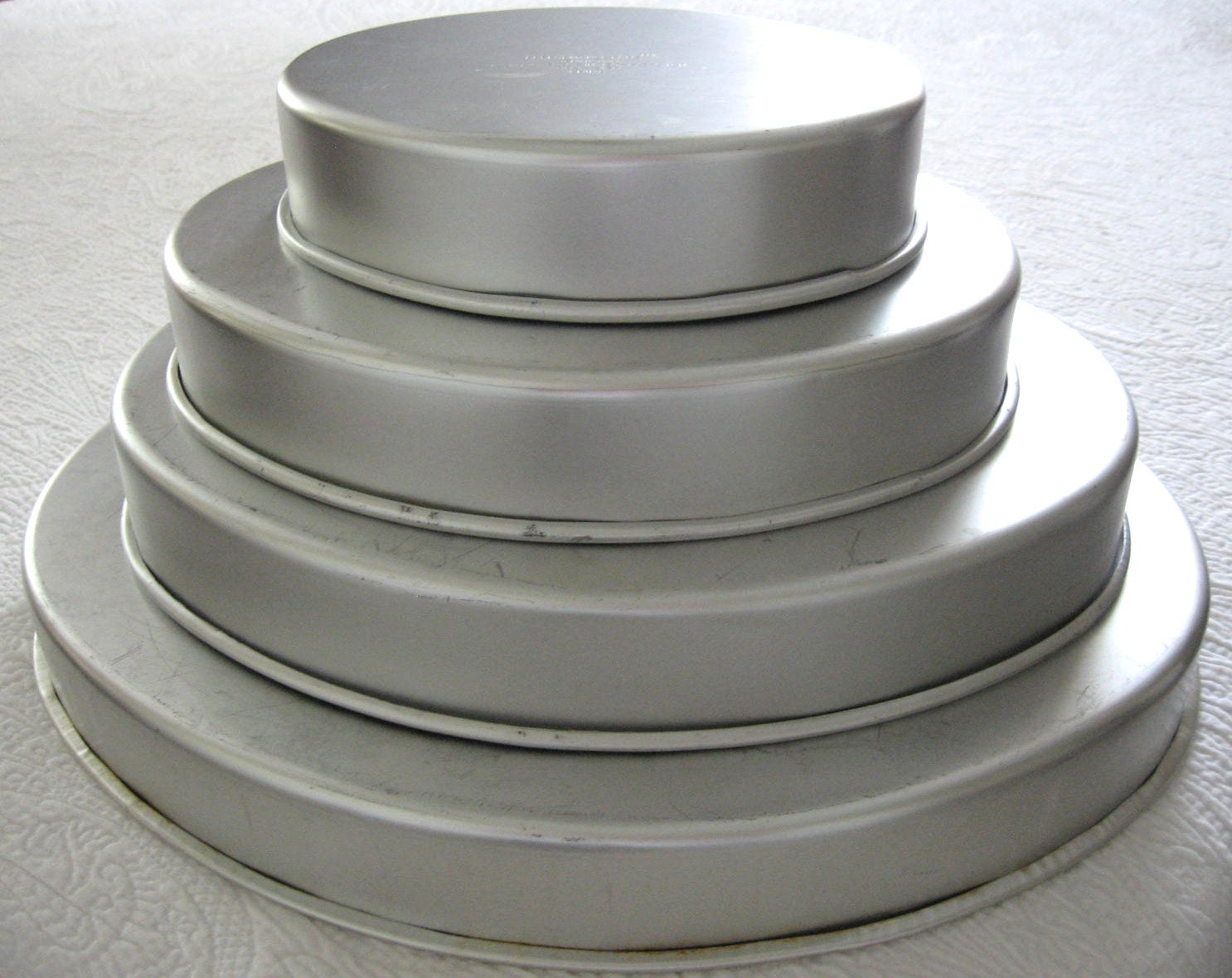 Wilton Oval Cake Pan Set 4 Tier Oval Cake Pan Set 4 Pc Oval