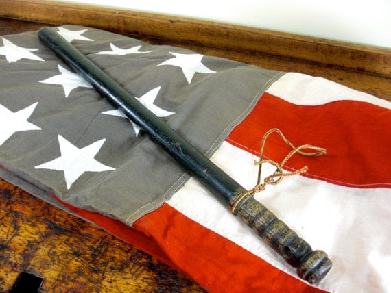 Vintage Police Baton Billy Club Police Night by ScoutandForge