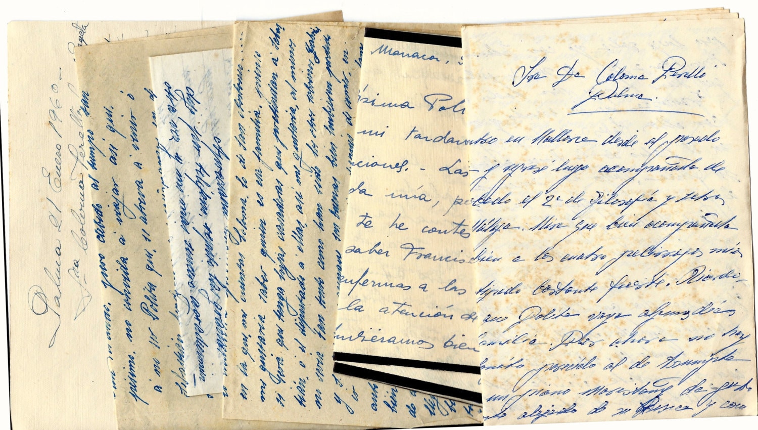 Descargas 6 Cartas antiguas escritas a mano