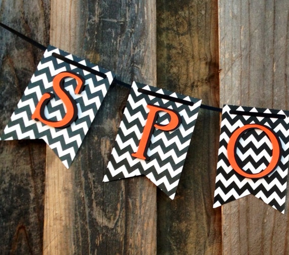 Items similar to Halloween banner, banner, spooky banner on Etsy