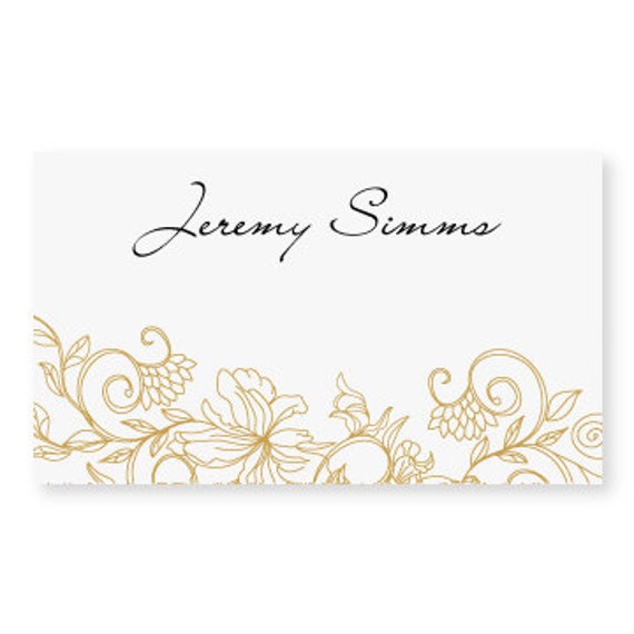 Wedding Place Card Template INSTANT By DiyWeddingTemplates