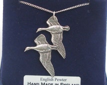 Unique goose necklace related items | Etsy