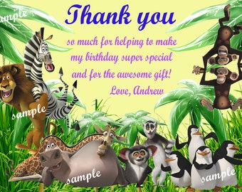 Popular items for madagascar thank you on Etsy